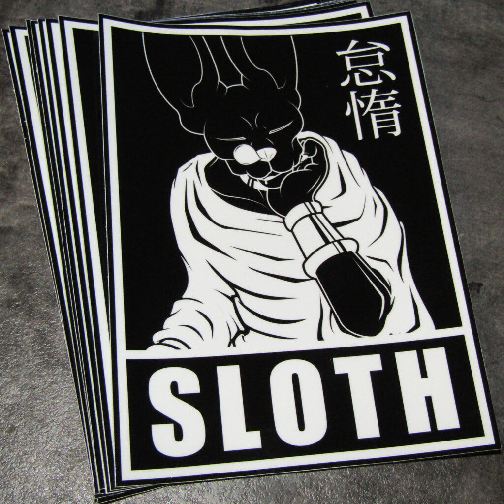 Sloth – Beerus – Mike Lucarelli Designs